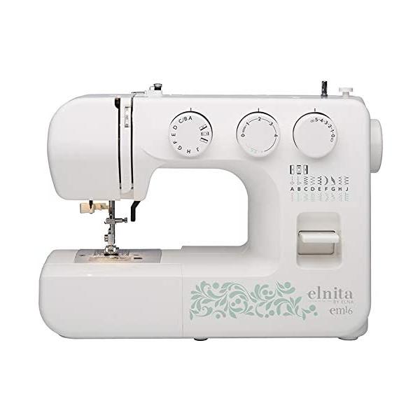 商品名Elnita EM16 機械裁縫機 16ステッチ フリーアームコンバーチブルElnita EM16 Mechanical Sewing Machine with 16 Stitches and Free Arm Convertible...