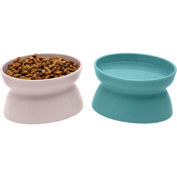 商品名Kitty City Raised Cat Food Bowl Collection_Stress Free Pet Feeder and Watererブランド：Kitty City商品サイズ：高さ：8.9 cm横幅：16.2 cm...