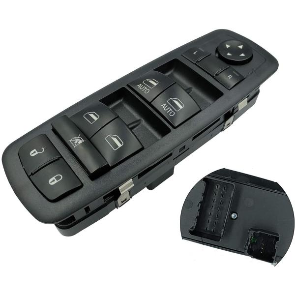 商品名運転席側マスターパワーウィンドウスイッチ 04602535AI 04602535AH 2010〜2011年クライスラータウン＆カントリーダッジグランドキャラバン用 (ダブルオート)Driver Side Master Power Wi...