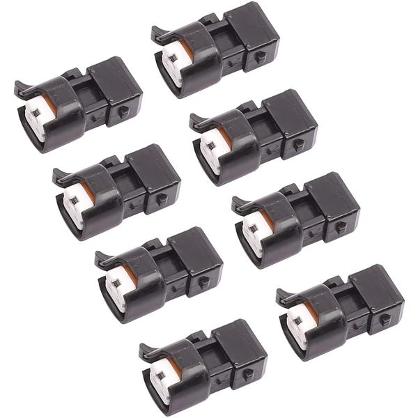 商品名PeakCar 燃料インジェクターアダプターコネクターキット (8個入り) EV1 - USCAR EV6 &amp; EV14 シボレー LS1 LS2 LS3に対応PeakCar Fuel Injector Adapter Con...