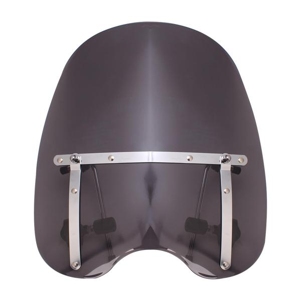 商品名:  H RUO Large 19"x17" Smoke Windshield Universal Motorcycle Windscreen Compatible with Harley Honda Shadow Spirit Ka...