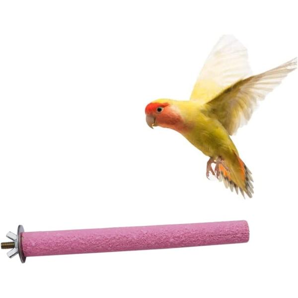 商品名Litewoo Bird Perch Grinding Stand for Bird Parrot Budgie Parakeet Cockatiel Conure Lovebird Finch（7.09"" / 18cm）ブランド：...