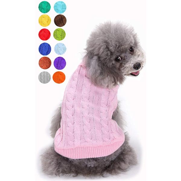 商品名Dog Sweater, Warm Pet Sweater, Dog Sweaters for Small Dogs Medium Dogs Large Dogs, Cute Knitted Classic Cat Sweater D...