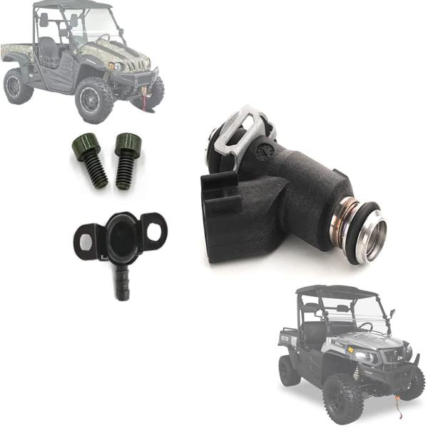 商品名Chikia Hisun 燃料インジェクター マウント付き 500 450 550 UTV ATV Massimo MSU500 Coleman UT500 Axis 500 Cub cadet Bennche Sector 450 ...