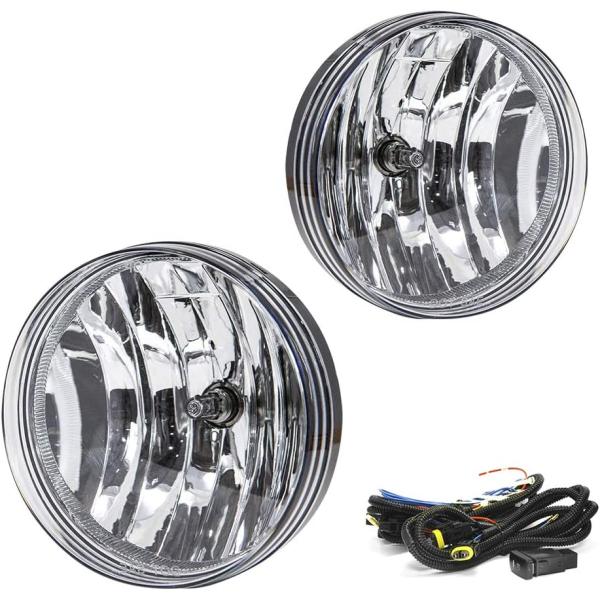 商品名Driving Fog Lights Lamps Replacement for 2007-2013 GMC Sierra 1500; 2007-2014 Sierra 2500 3500 HD With H8 12V 35W Hal...
