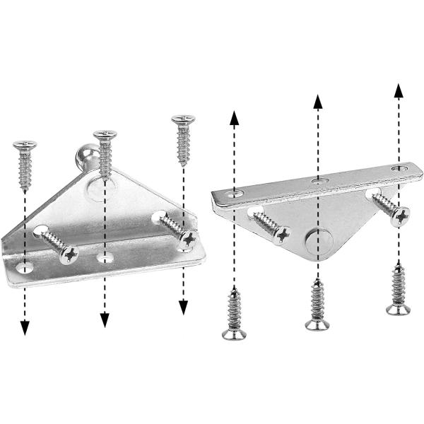商品名OTUAYAUTO 10mm Ball Stud Bracket for Gas Spring/Prop/Lift Support/Struts, 2Pcsブランド：OTUAYAUTO商品サイズ：10mm高さ：5.3 cm横幅：7.1...