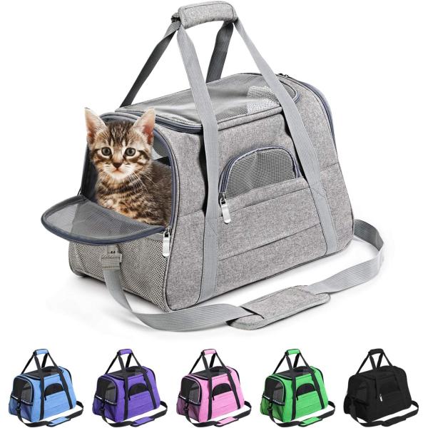商品名Prodigen Pet Carrier Airline Approved Pet Carrier Dog Carriers for Small Dogs, Cat Carriers for Medium Cat Small Cat,...