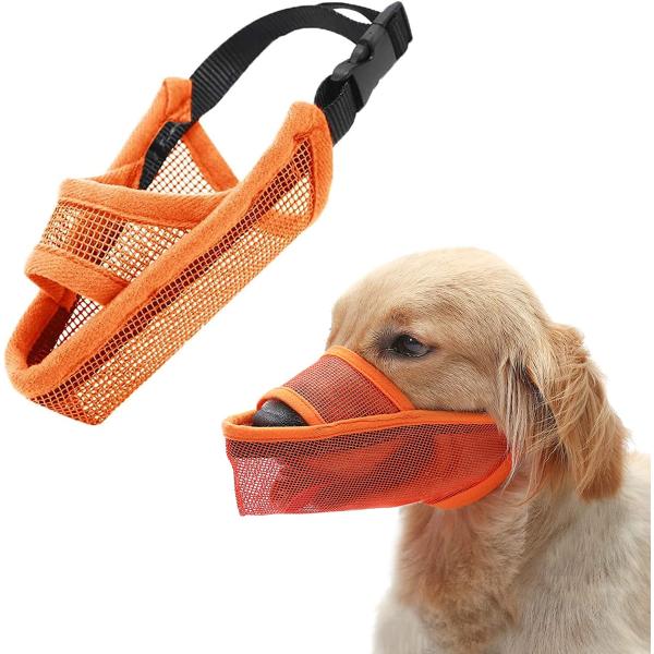 商品名Nylon Dog Muzzle for Small Medium Large Dogs, Air Mesh Breathable and Drinkable Pet Muzzle for Anti-Biting Anti-Barki...