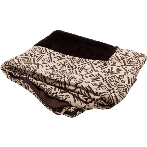 商品名Furhaven Plush &amp; Southwestern Kilim Sofa-Style Dog Bed Replacement Cover - Desert Brown, Largeブランド：Furhaven商品サイズ：...