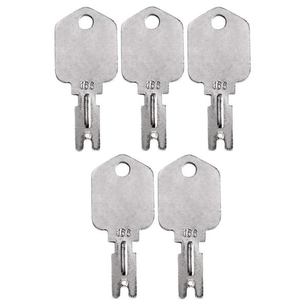 商品名5 Pack Forklift and Heavy Equipment Keys for Clark Yale Caterpillar Hyster Komatsu Gradall Gehl Crown Hyster Daewoo N...