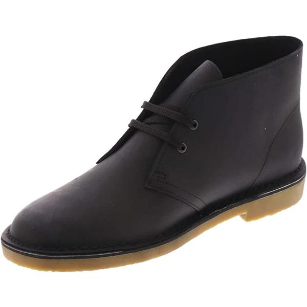 商品名Clarks - Mens Bushacre 3 Boots, Size: 9 M US, Color: Black LeatherClarks Men's Bushacre 3 Chukka Boot, Black Leather,...
