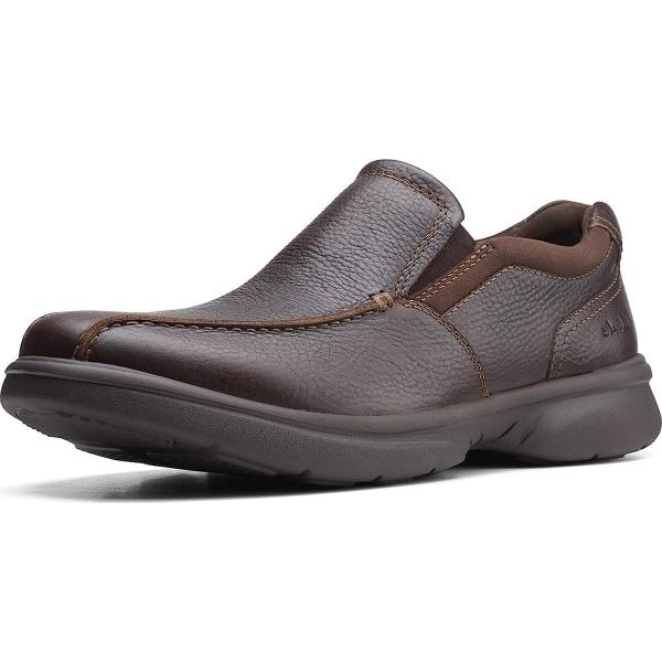 商品名Clarks Bradley Step Brown Tumbled Leather 11 D (M)Clarks Men's Bradley Step Loafer, Brown Tumbled Leather, 11ブランド：Cla...