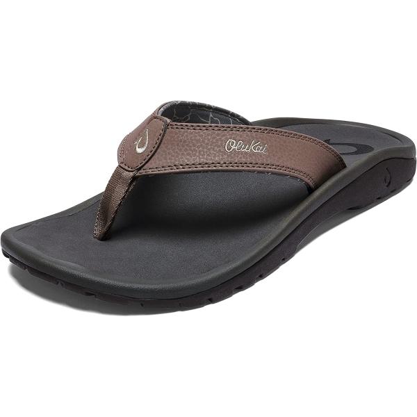 商品名OLUKAI メンズ オハナ US サイズ: 18OLUKAI Ohana Men's Beach Sandals, Quick-Dry Flip-Flop Slides, Water Resistant &amp; Lightwei...