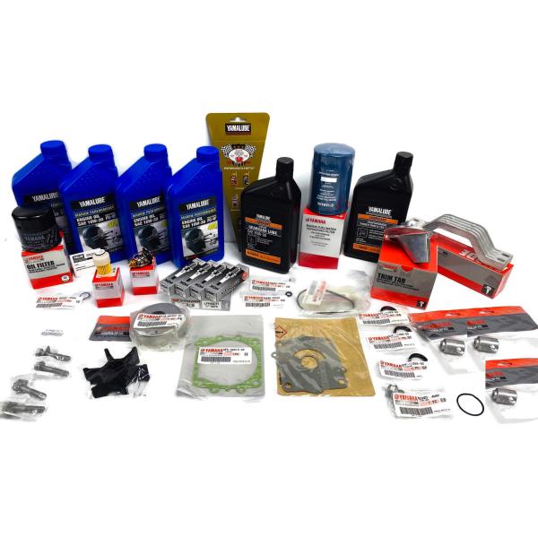 商品名:  YAMAHA 2004-2005 F115 4-Stroke Outboard 100 Hour Maintenance Kit with Water Pump Rebuild Repair Kit, Thermostat, F...