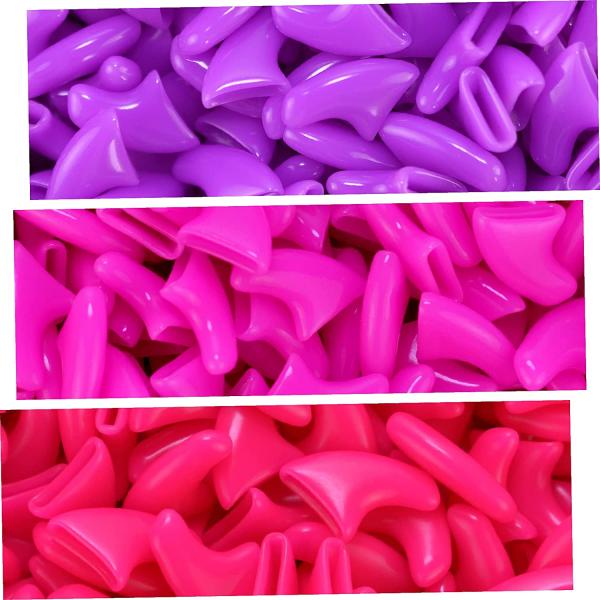 商品名zetpo 60 pcs Cat Nail Caps | Cat Claw Covers | with Adhesives and Applicators (XS, Purple, Rose, Bright Pink)ブランド：zet...