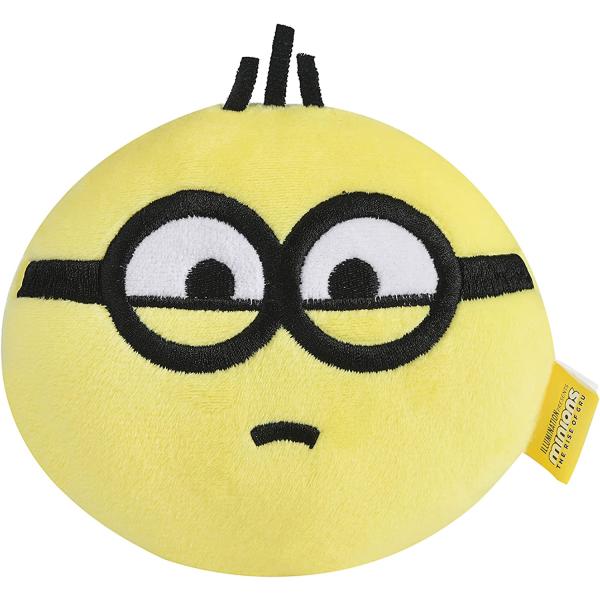 商品名Minions: The Rise of Gru Otto Circle Plush Squeaky Dog Toy | Gifts for Minions Fans and their Pets | Officially Licen...