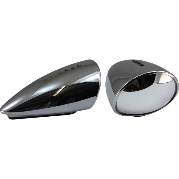 商品名: クロームピッグスポッターオートバイミラー交換LEDウィンカー付き Chrome Pig Spotter Motorcycle Mirror with Integrated LED Turn Signalブランド: MotoProd...