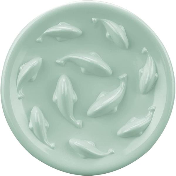 商品名Slow Feeder Bowl for Cats and Small Dogs,Cilkus Fish Pool Design, Fun Interactive Bloat Stop Puzzle Feeder Bowl Healt...