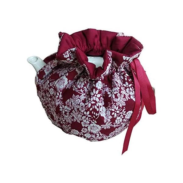 商品名Cotton Tea Cozy for Teapots Printed Tea Cosy Tea Cover Keep Warm Tea Pot Dust Cover Insulated Kettle Cover for Home K...