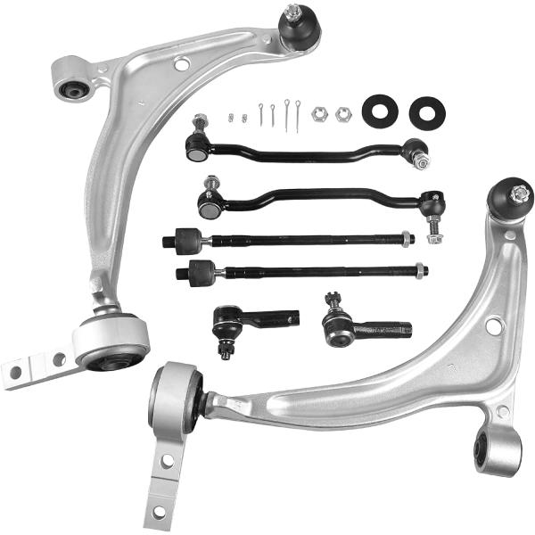 商品名YITAMOTOR 8 Piece Front Lower Control Arms Kit Compatible with 2002-2006 Altima, 2004-2008 Maxima w/Ball Joints, Sway...