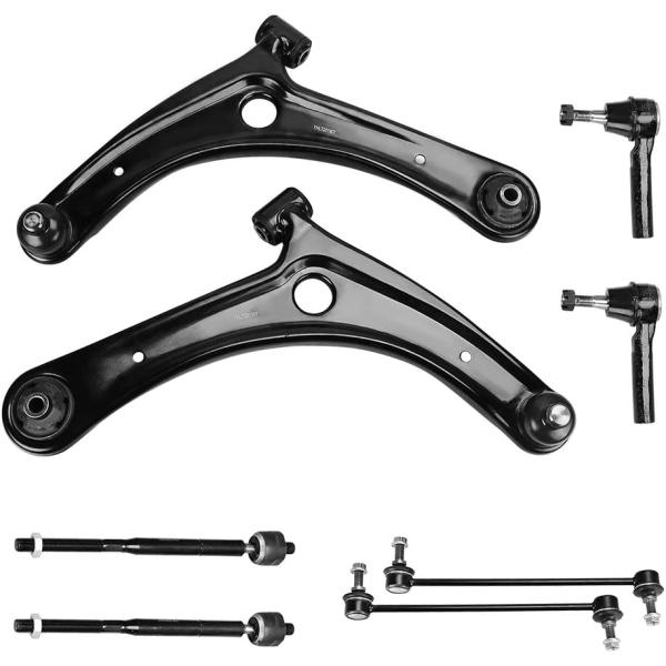 商品名YITAMOTOR 8 Piece Front Lower Control Arms Kit Compatible with 2007-2012 Dodge Caliber, 2007-2014 Jeep Compass/Patrio...