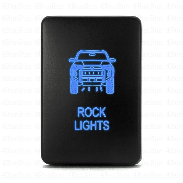 商品名Rock Light Switch for The 5th Gen 4RunnerPush Button 32mmブランド：4RunRun商品サイズ：高さ：2 cm横幅：9.8 cm奥行：14.2 cm 商品番号：5_LB_Blue色...