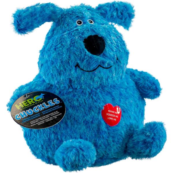 商品名Hero | Chuckles Bellies | Blue Puppy Plush Dog Toy | Dog Squeaky Toys | Durable Stuffed Animal with 3 in 1 Squeakerブラ...