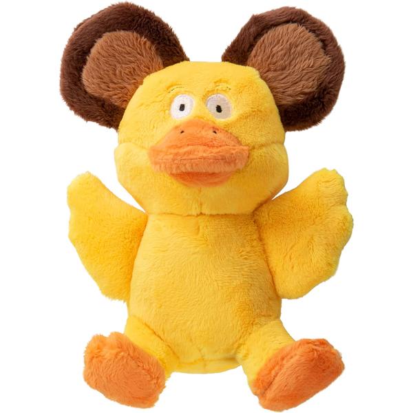 商品名goDog Flips Duck-Bear Silent Squeak Plush Dog Toy, Chew Guard Technology - Yellow, Smallブランド：goDog商品サイズ：Small高さ：6.9 c...