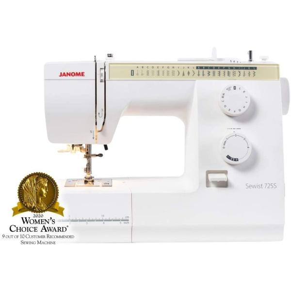 商品名ジャノメ ソーウィスト 725s ミシンJanome Sewist 725s Sewing Machineブランド：Janome商品サイズ：高さ：26 cm横幅：41.9 cm奥行：50.8 cm 商品番号：725s色：white素材...
