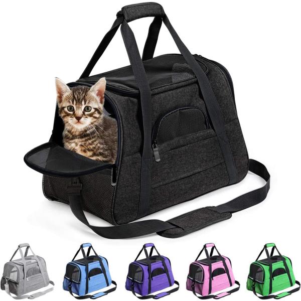 商品名Prodigen Pet Carrier Airline Approved Pet Carrier Dog Carriers for Small Dogs, Cat Carriers for Medium Cat Small Cat,...
