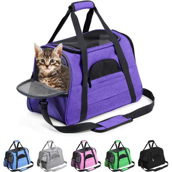 商品名Prodigen Pet Carrier Airline Approved Pet Carrier Dog Carriers for Small Dogs, Cat Carriers for Medium Cat Small Cat,...