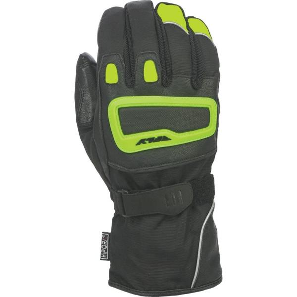 商品名XPLORE グローブ ブラック/HI-VIS MDFLY Racing Xplore Gloves, Breathable, Waterproof, Touchscreen-Compatible Motorcycle Gloves ...