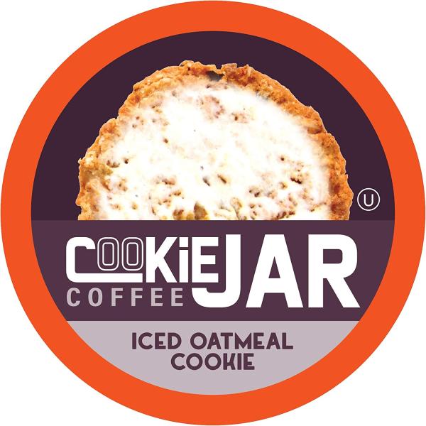 商品名Cookie Jar Coffee Iced Oatmeal Flavored Coffee, Recyclable Pods, 2.0 Keurig K-Cup Compatible, 40 Countブランド：Cookie Jar...