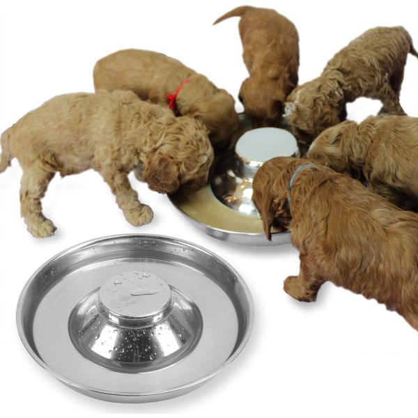 商品名：Podinor Stainless Steel Puppy Dog Bowls, Pets Puppies Feeding Food and Water Weaning Bowls Dishes FeederPodinor Stai...