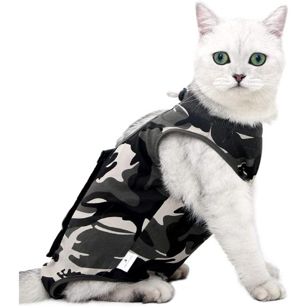 商品名LIANZIMAU Cat Surgery Recovery Suit for Surgical Abdominal Wounds Home Indoor Pet Clothing E-Collar Alternative for C...