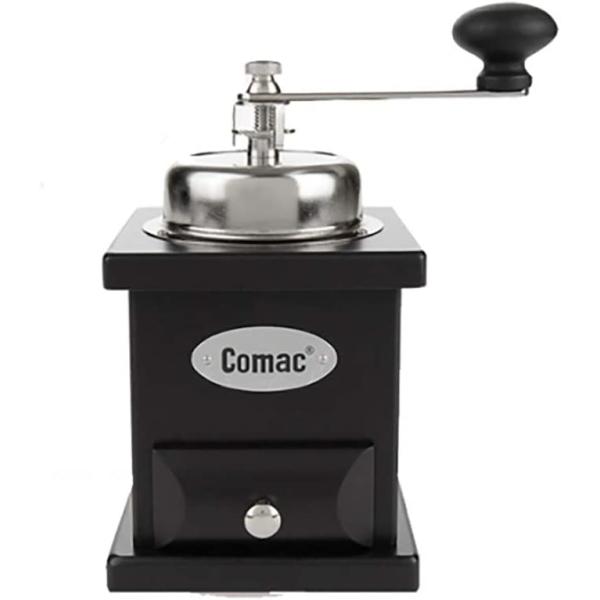商品名：Comac Ceramic Blade Manual Coffee Grinder Square Black Coffee Maker with Adjustable Settings Portable Hand Coffee Mi...