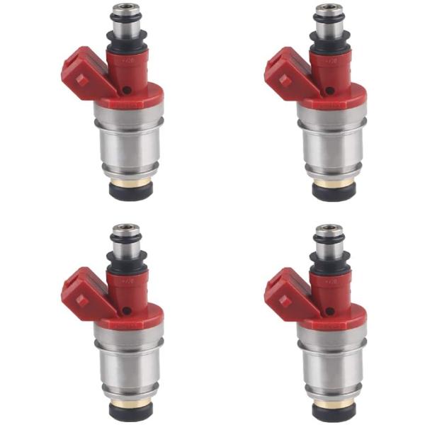 商品名JDMON 燃料インジェクター対応 日産ピックアップ D21 2.4L 1990-1994 16600-86G00 1660086G00 4個JDMON Compatible with Fuel Injectors Nissan Pi...