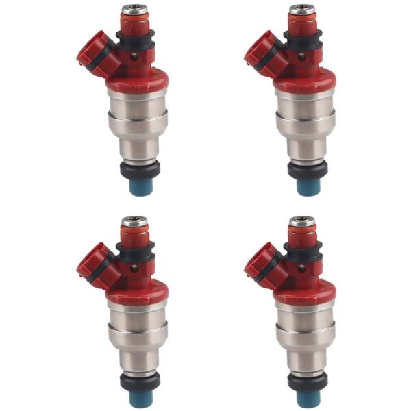 商品名JDMON 燃料インジェクター トヨタ 4Runner ピックアップ DLX SR5 RN02 2.4L 1989-1995 23250-35040 4ピースJDMON Compatible with Fuel Injectors T...