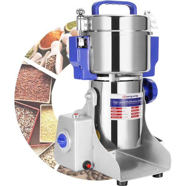 商品名：Moongiantgo 1500g Grain Grinder Mill Commercial Spice Grinder High Speed 3000W Pulverizer Fine Powder Grinder Machin...