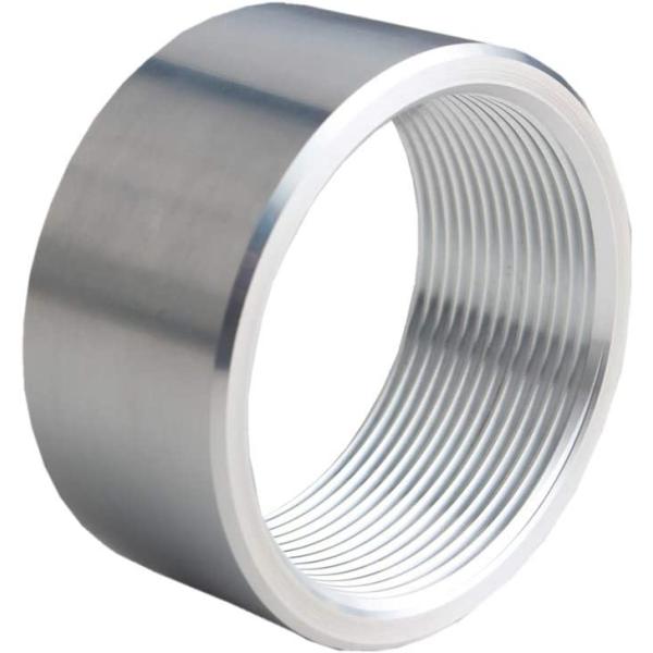 商品名DEWHEL 2インチ NPT メスねじ アルミニウム溶接 パイプ継手栓DEWHEL 2 Inch NPT Female Thread Aluminum Weld On Pipe Fitting Bungブランド：DEWHEL商品サイ...