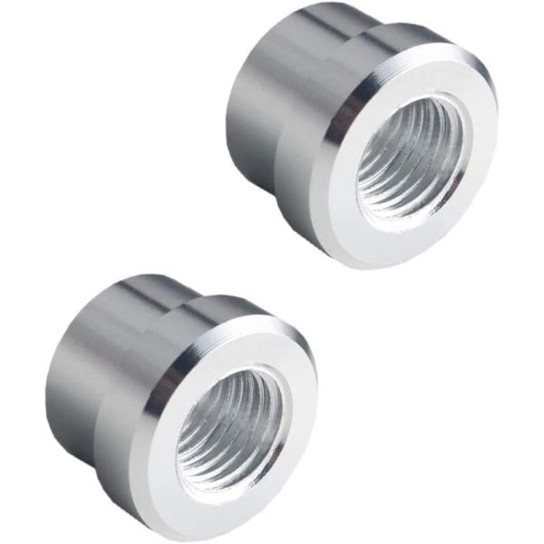 商品名DEWHEL 1/4 NPT ペア アルミニウム メス 溶接 フランジ継手 バング 1/4-18 シルバー DE-8372DEWHEL 1/4 NPT Pair Aluminum Female Weld On Weld IN Flan...