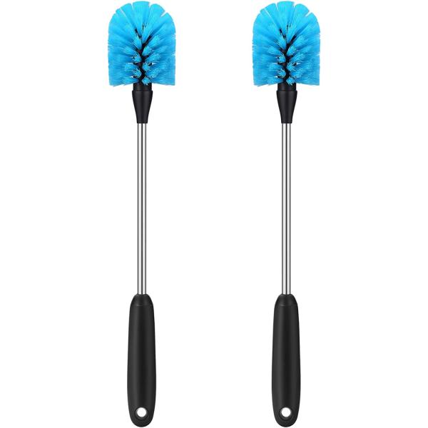 商品名：Stainless Steel Water Bottle Brush, Long Handle Scrubbing Brush, Built for Cleaning Sports Bottles, Baby Bottles, Cu...