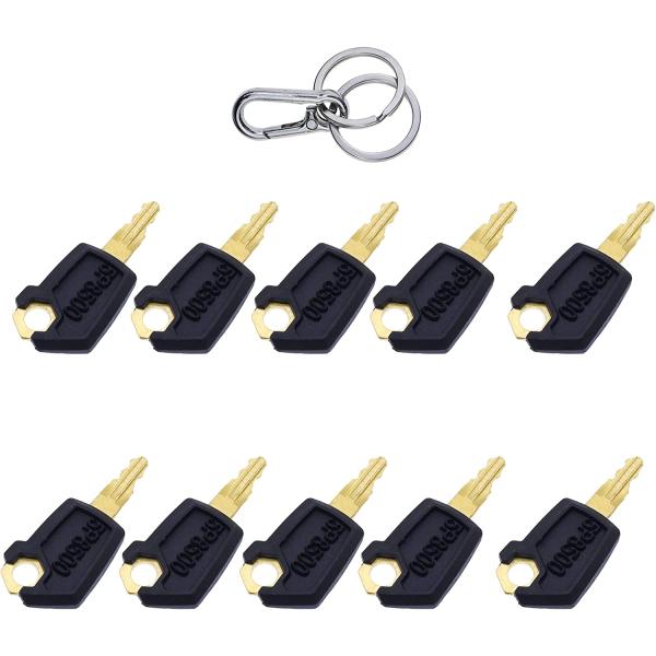 商品名JEENDA イグニッションキー5P8500 5P-8500 キャタピラー重機CATローダー掘削機ドーザー 0964753 0966198 8V4404 9G2777 980K 980H 416C 248B 10個JEENDA 10P...