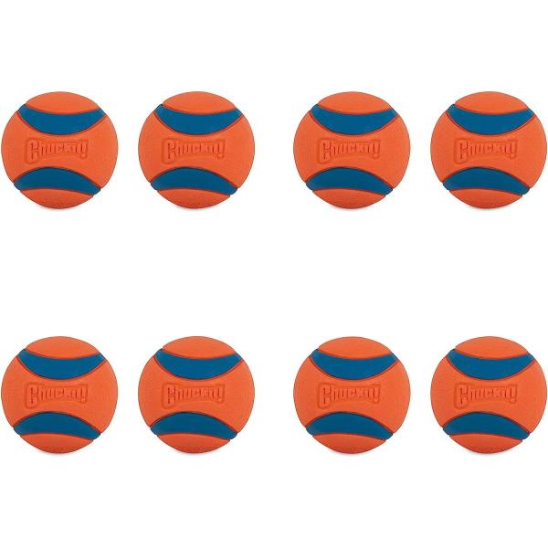 商品名ChuckIt! Medium Ultra Ball Bundle, 8 CountChuckIt! Medium Ultra Ball Bundle, 8 Countブランド：Chuckit!商品サイズ：Medium高さ：8.5 c...