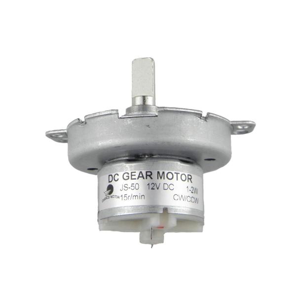 商品名CHANCS DC 12V JS-50 15RPM D  CW/CCW ギア シンクロモーター スロースピードモーター 電動ギアボックスCHANCS Slow Speed Motor Gear Synchro Motor DC 12V...