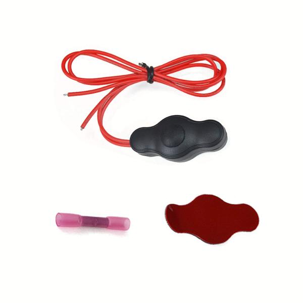 商品名NBWDY 12V Waterproof Push-Button On-Off Switch with Quick Connector Works Great for LED Accent Lighting on Motorcycle...