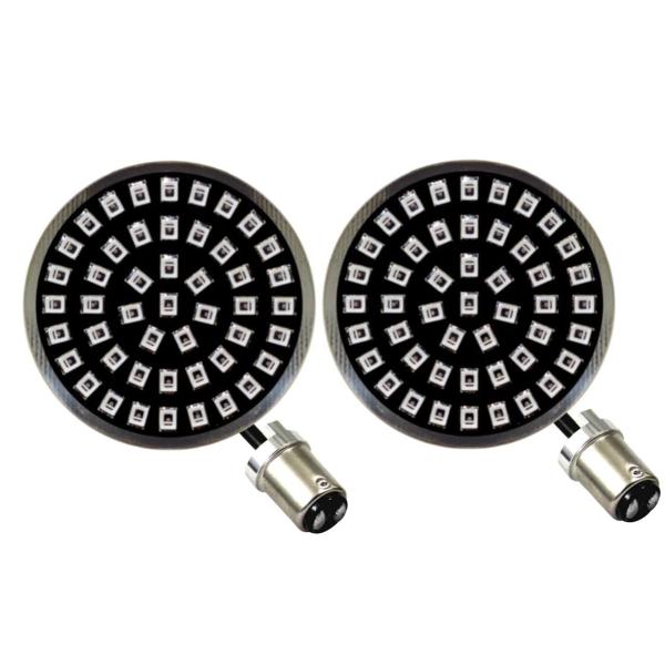 商品名: Eagle Lights ミッドナイトエディション リアLEDウィンカー、ランニングライト、ストロボブレーキライト ハーレーダビッドソンオートバイに対応 Eagle Lights Midnight Edition Rear LED...