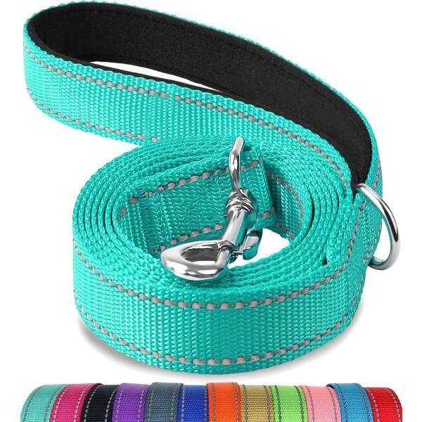 商品名Joytale Double-Sided Reflective Dog Leash, 6 FT/5FT/4 FT, Padded Handle Nylon Dogs Leashes for Walking, Training Lead...