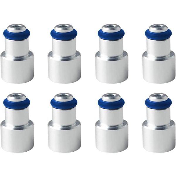 商品名SecosAutoparts 8pcs Fuel Injector Spacer Extender Adapts Short LS3 LS7 LS9 L76 Injectors to LS1 LS2 Manifolds that ty...