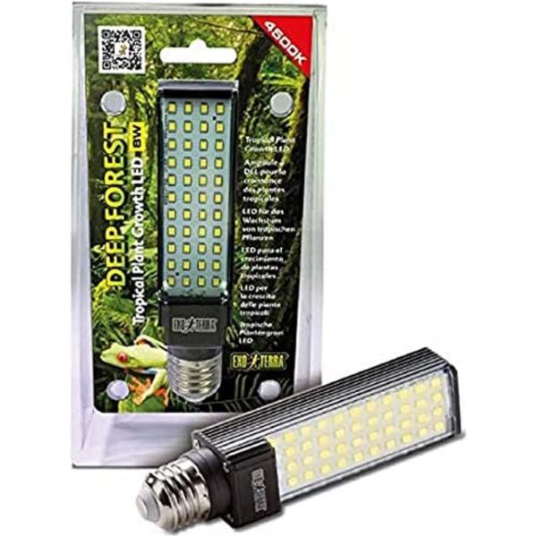 商品名Exo Terra ディープフォレスト 熱帯植物 成長LED 8W 4500KExo Terra Deep Forest LED Lighting for Planted Reptile Terrariumsブランド：Exo Terr...